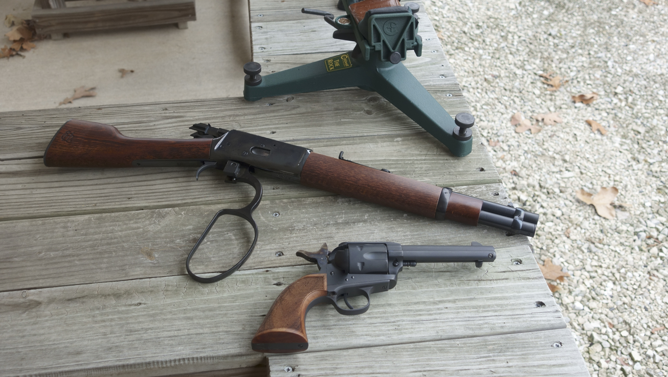 Mare's Leg Lever Action .45 Colt Pistol for Defense